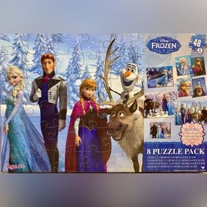 Disney | Toys | Frozen 8 Puzzle Pack | Poshmark
